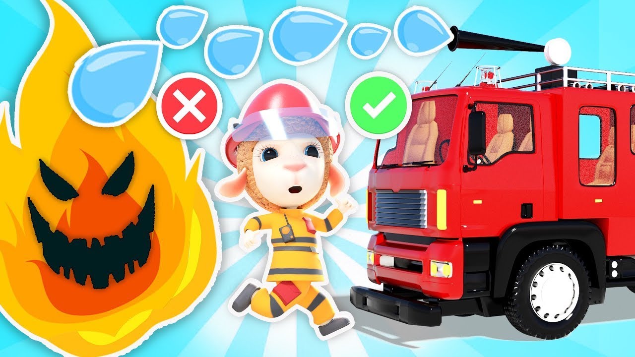Firefighter vs Angry Fire Monster | Rescue Team Mission | Fire Truck ...