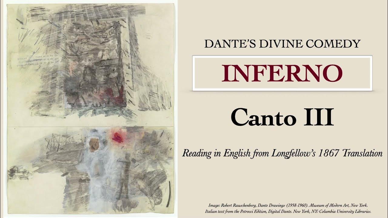 Dante's Divine Comedy - Inferno Canto 3 Read Aloud (HD Audio) - YouTube