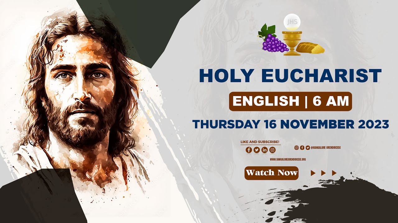 16.11.2023 | English Live Mass | Rev. Fr. Joy Sabastian - YouTube