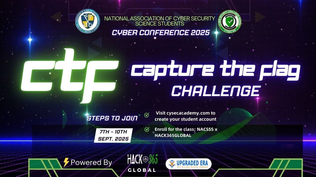 National Association of Cyber Security Science Students CTF Challenge ...