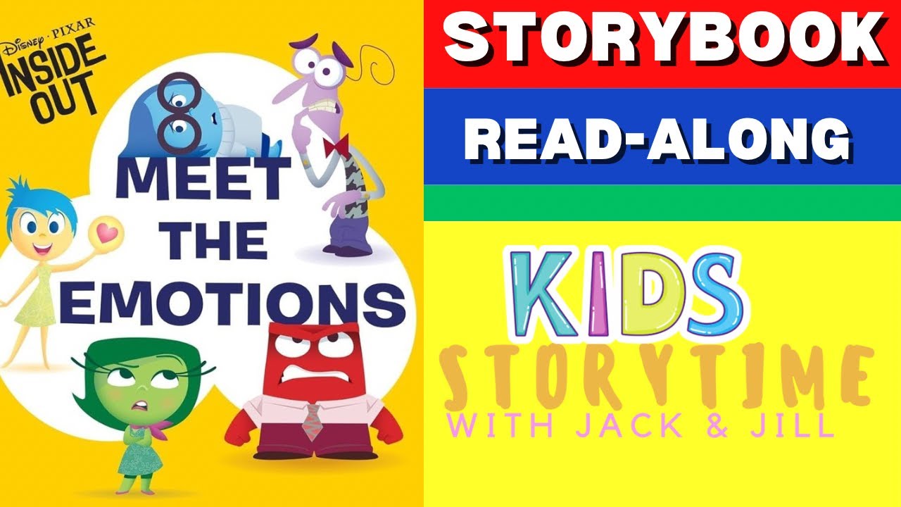 😎🥰 Kids Read Aloud Books : Disney Pixar : Inside Out : Meet The ...