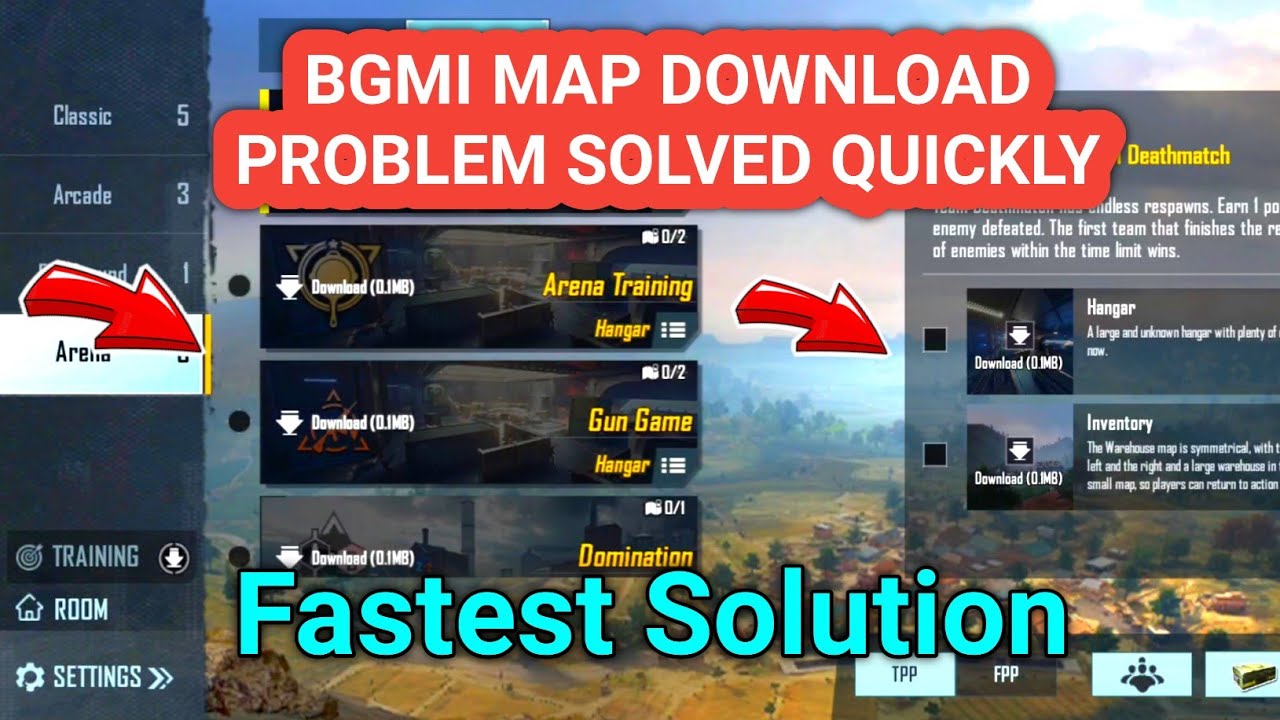 BGMI MAP DOWNLOAD PROBLEM SOLVED QUICKLY | FASTEST SOLUTION | BGMI ...