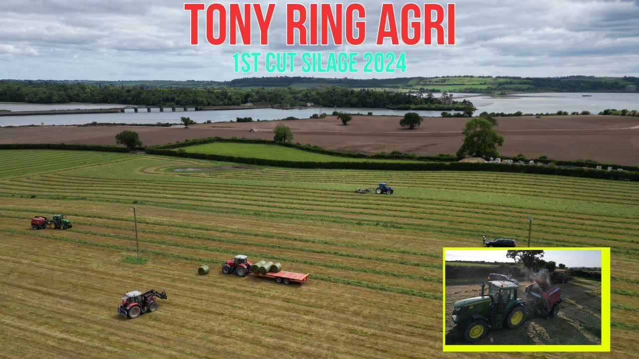 1st Cut Silage 2024 - YouTube