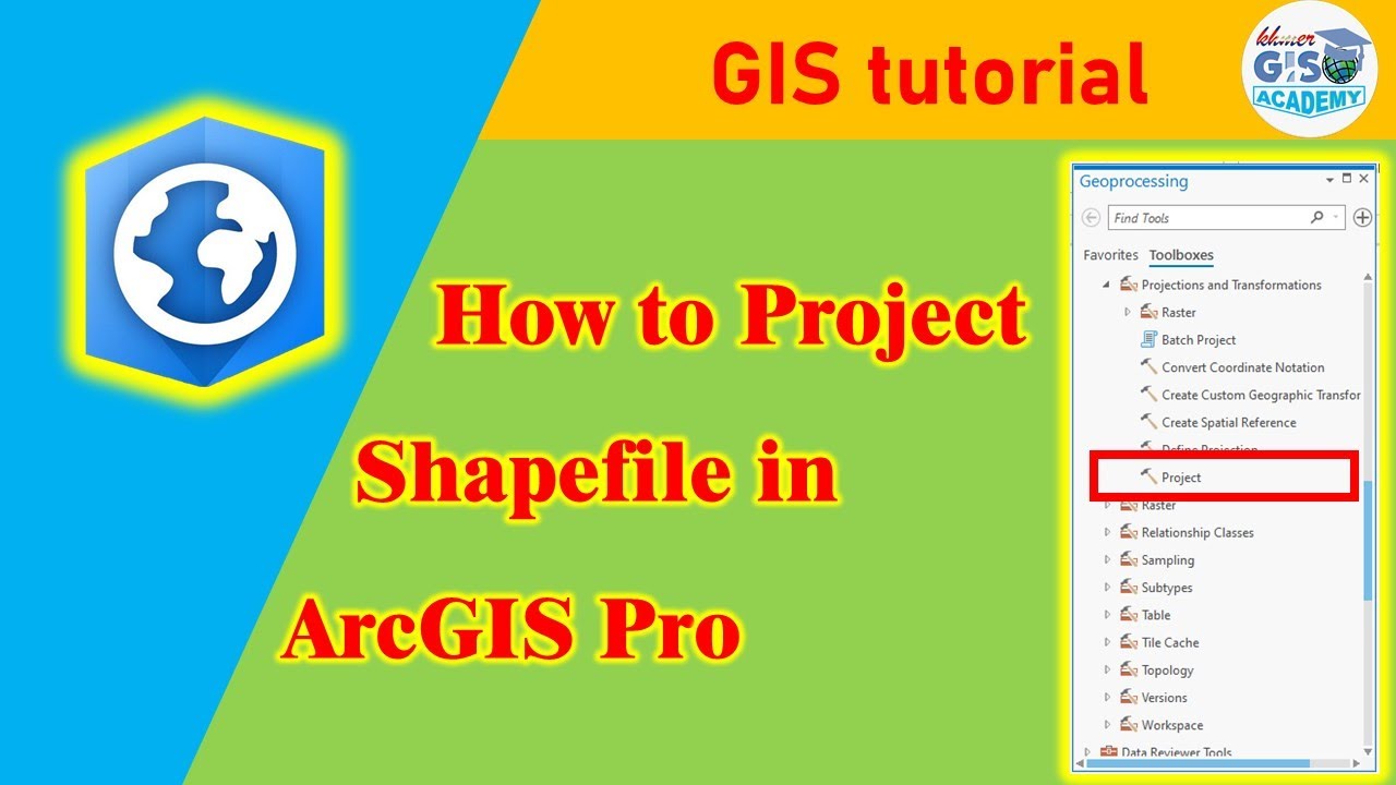 How to Project Shapefile in ArcGIS Pro and use COGO tool to split ...
