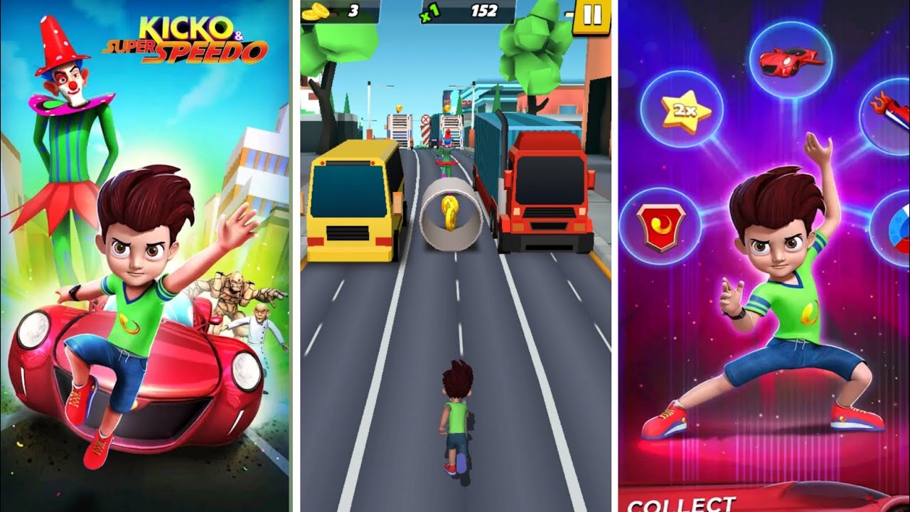 Kicko & Super Speedo | किको & सुपर स्पीडो | Kicko Run Game - YouTube
