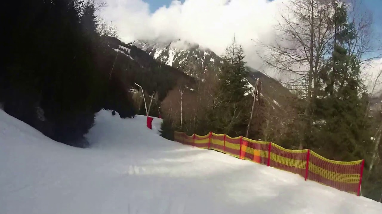 Donnersbachwald Riesneralm Piste 2 Familienschuss - YouTube