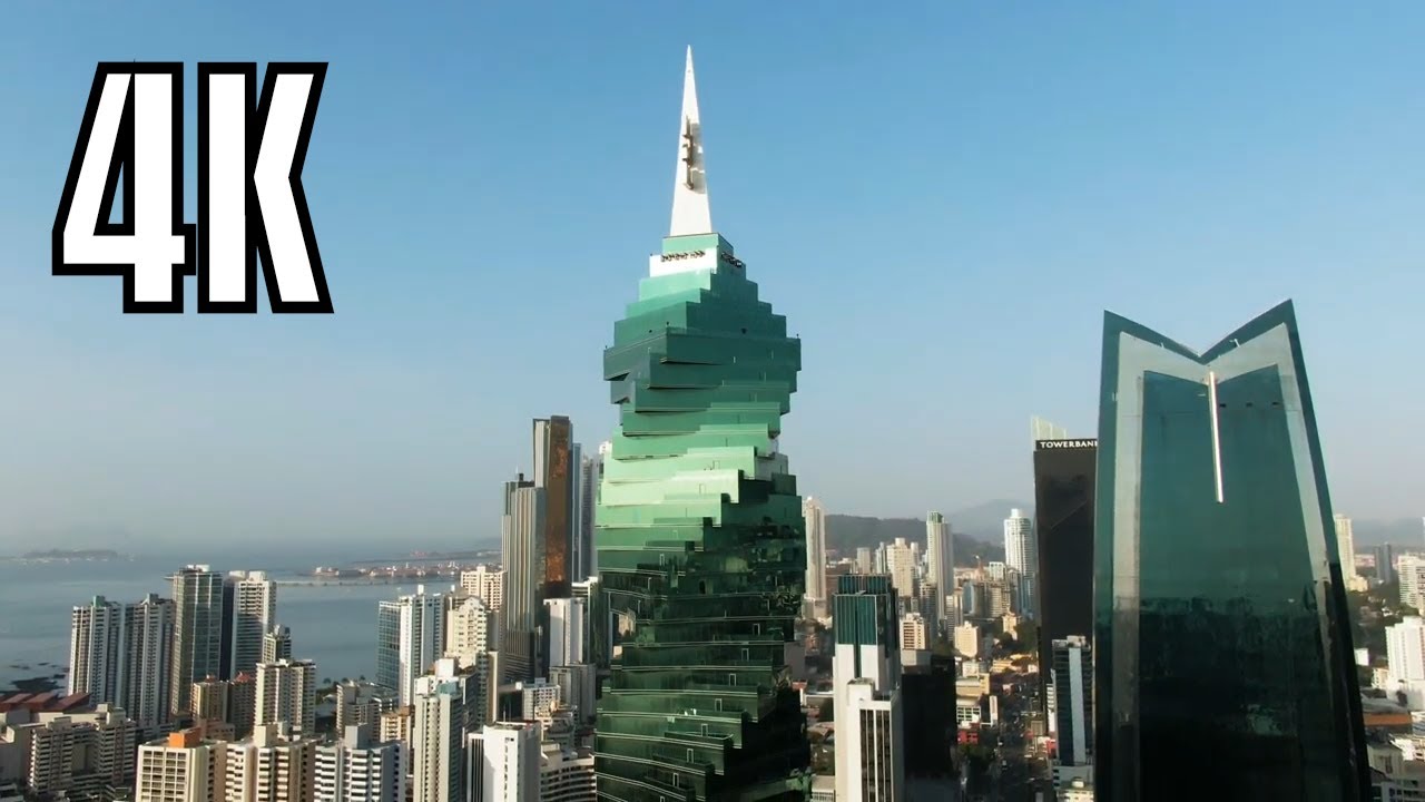 Aerial View Of Modern Building - FREE 4K - YouTube