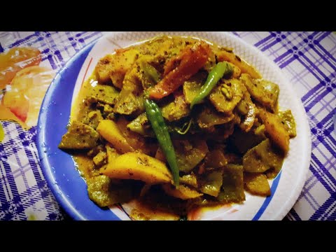 Sim-Alur Torkari | Sim-Alu Recipe | Rannar Ramdhanu | Bangali Ranna ...