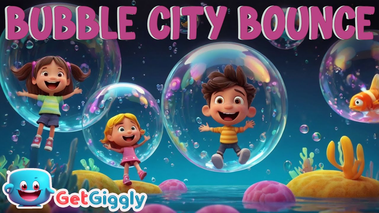 Bubble City Bounce| Bounce and Float in Bubble City| GetGiggly Nursery ...