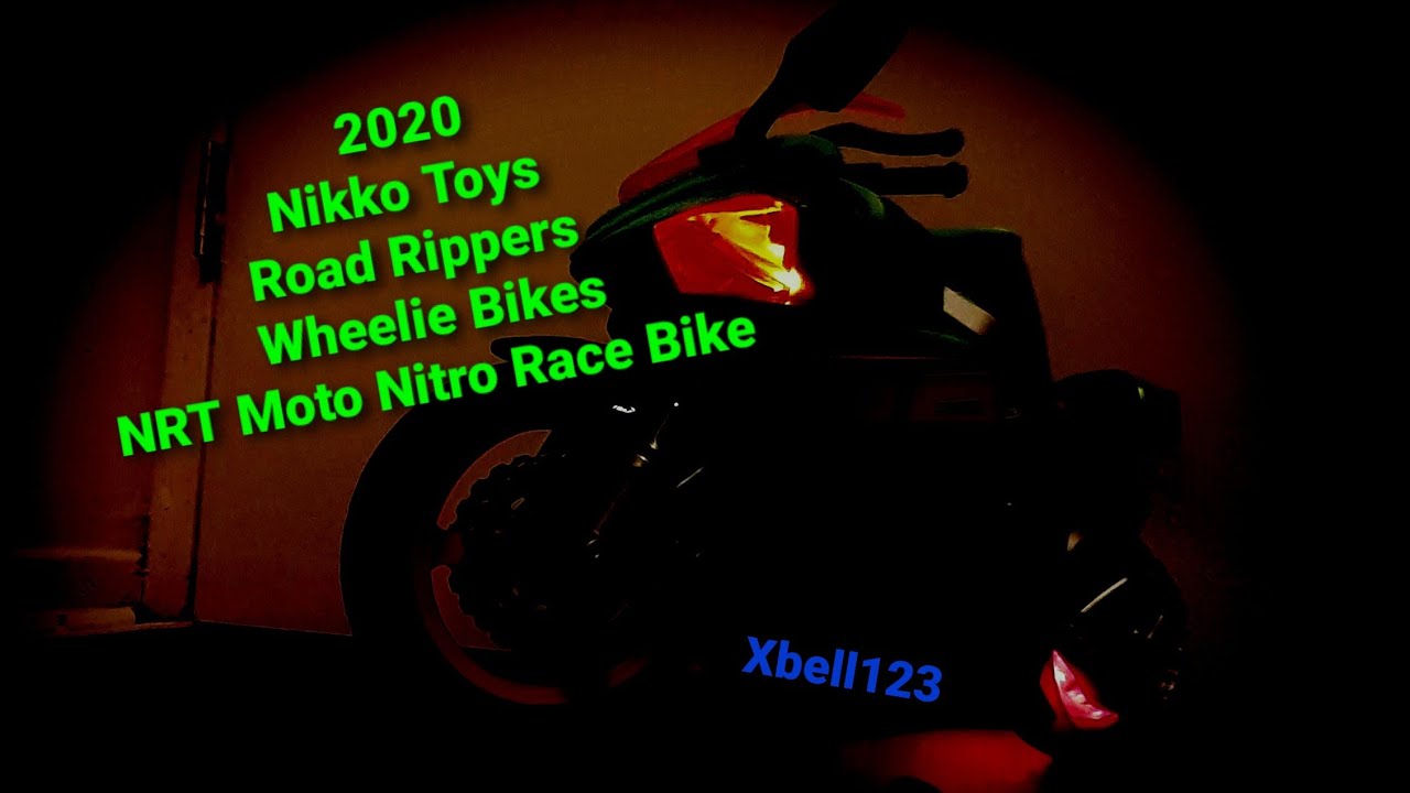 2020 Nikko Toys Road Rippers Wheelie Bikes '20 NRT Moto Nitro Race Bike ...