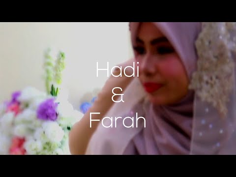 Farah dan hadi wedding (Remake by Syafiq Redzali)