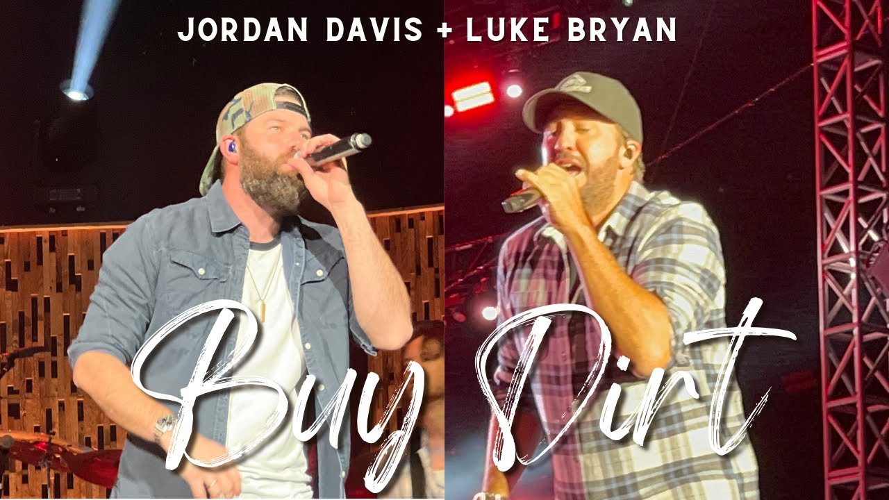 Jordan Davis x Luke Bryan: "Buy Dirt" (Live Mashup) - YouTube