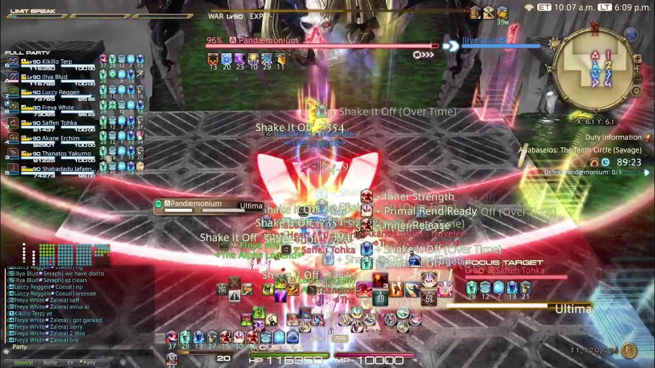 Final Fantasy XIV P9S - YouTube