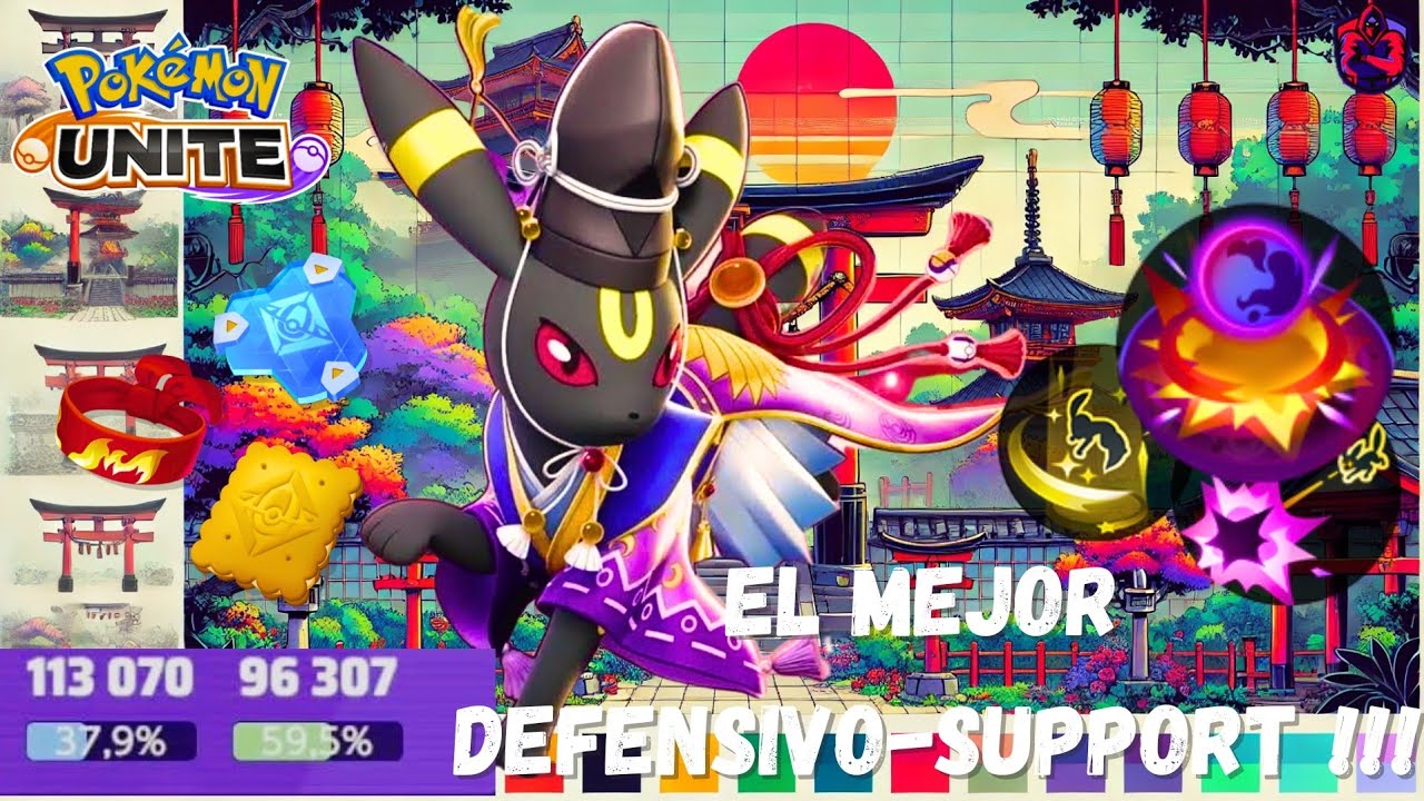 NUEVA BUILD UMBREON!!! - +MEDALLAS [Pokemon Unite+Guía] - RANKED ...