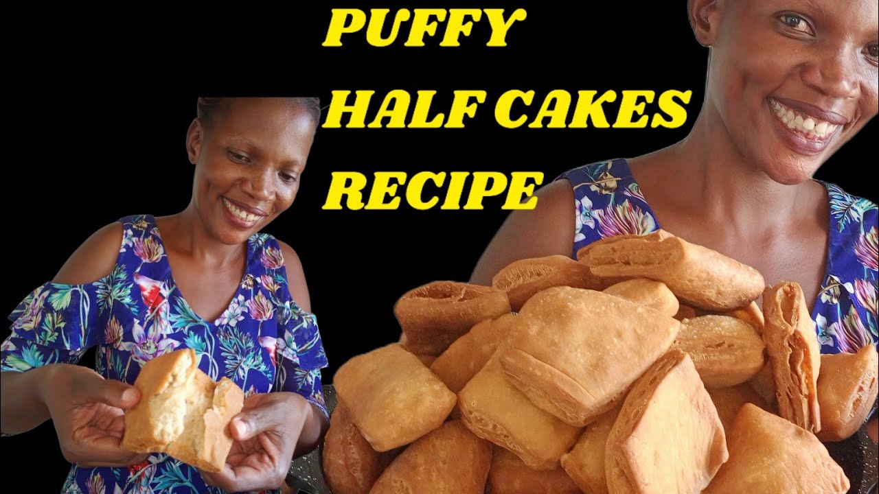 How I made crunchy and puffy Half cakes with 5 kg of wheat flour - YouTube