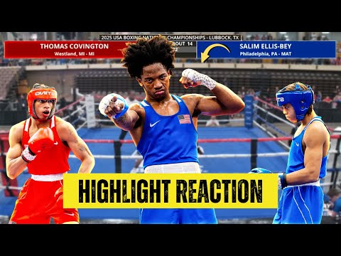 Salim Ellis Bey PROVES He Is The #1 Amateur Boxer in the USA HANDS DOWN!