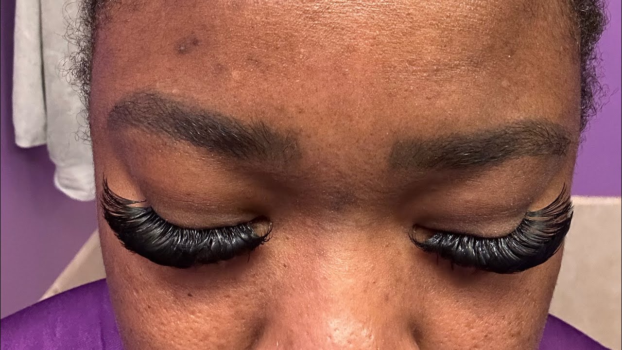 Eyelash extensions washing tutorial - YouTube