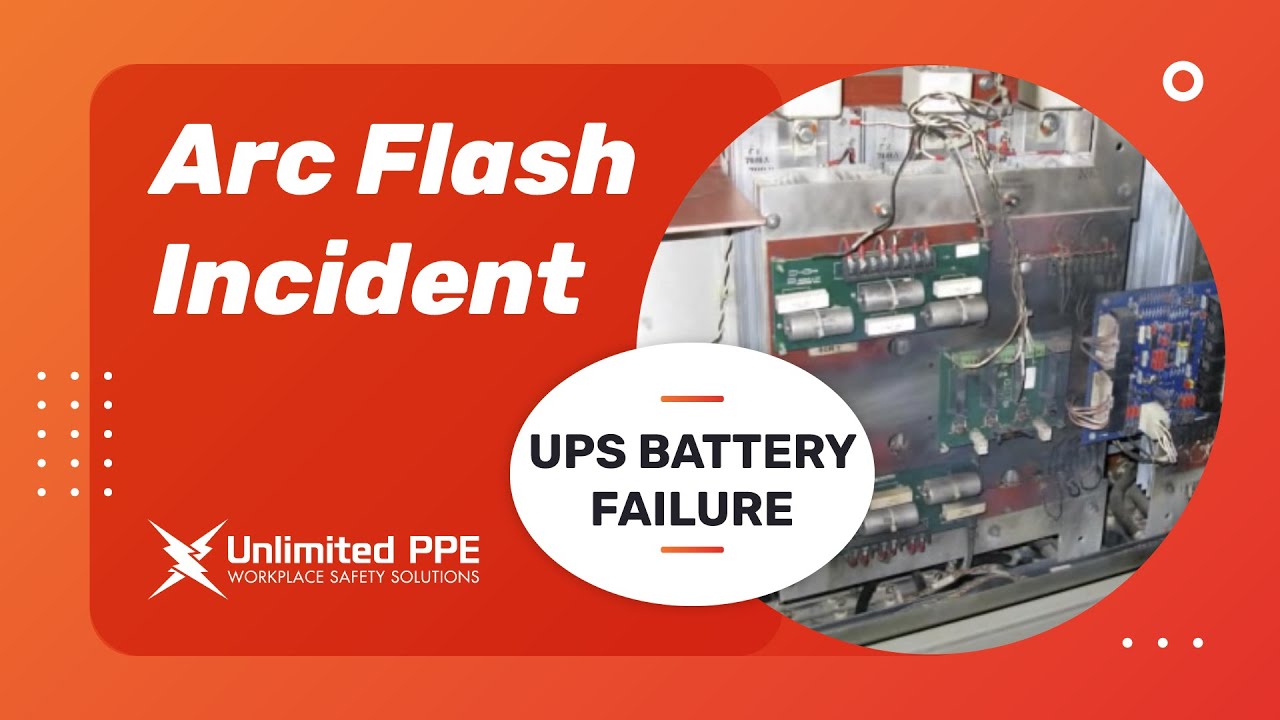 Arc Flash Incident: UPS Battery Failure - YouTube