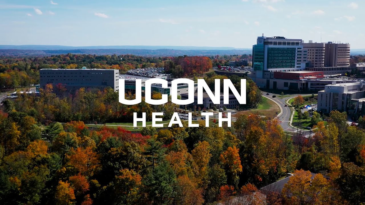 UConn Health Autumn Aerial View 2020 - YouTube