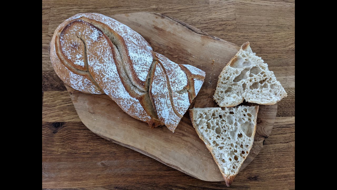 pain le torsadé twist bread shaping 法式扭轉長棍包整形 酸種 Spelt , Dinkel Emmer ...