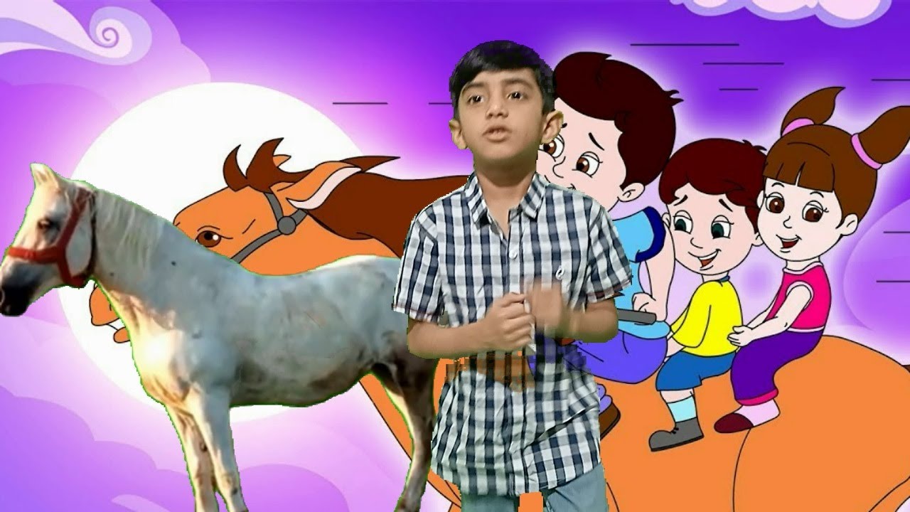 Lakdi ki kathi Kathi pe Ghoda | Popular Hindi Children Songs | Kids ...