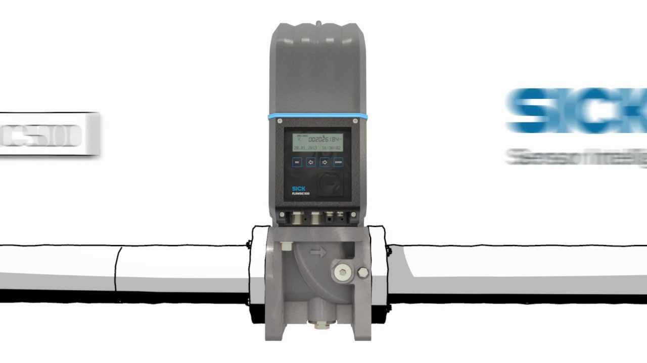 Flowsic500 de SICK, débitmètre à ultrasons pour la distribution de gaz ...