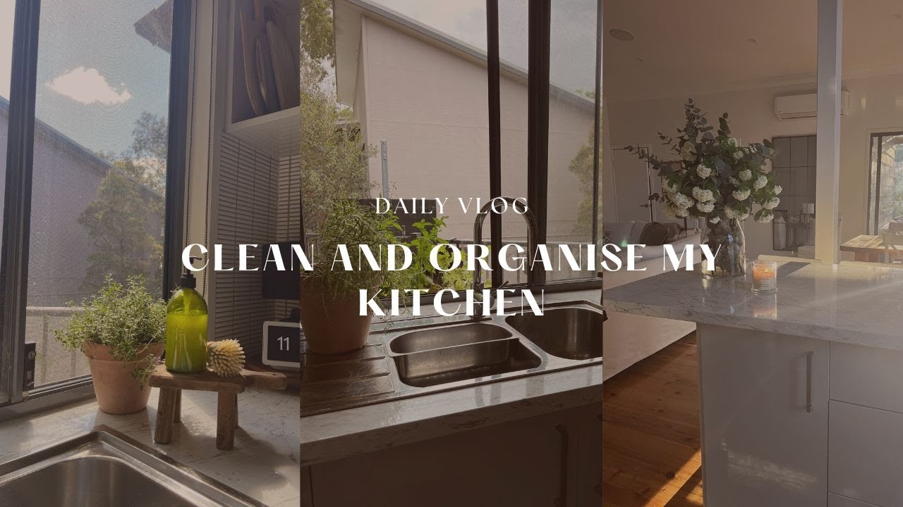 KITCHEN RESET/PANTRY CLEAN OUT/ORGANISE AND CLEAN WITH ME/ HOME RESET - YouTube