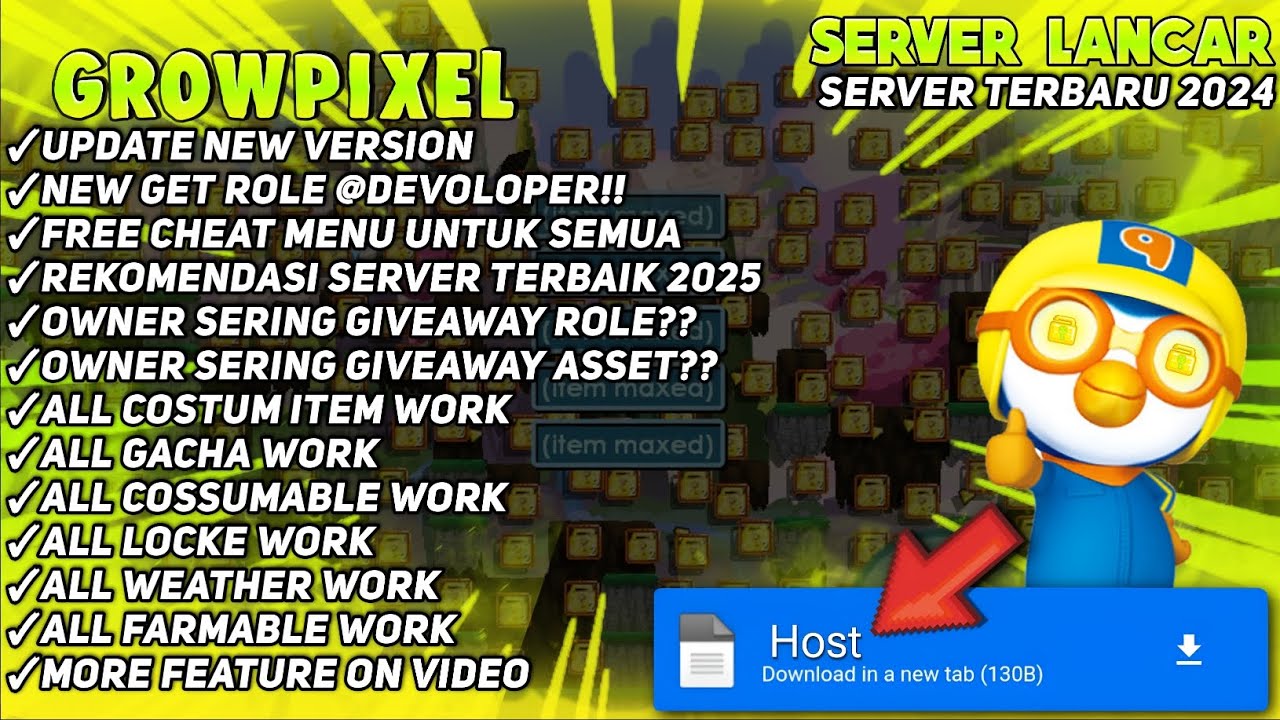 GTPS FREE ROLE DEVELOPER!! | GTPS TERBARU 2025 | GROWTOPIA PRIVATE ...