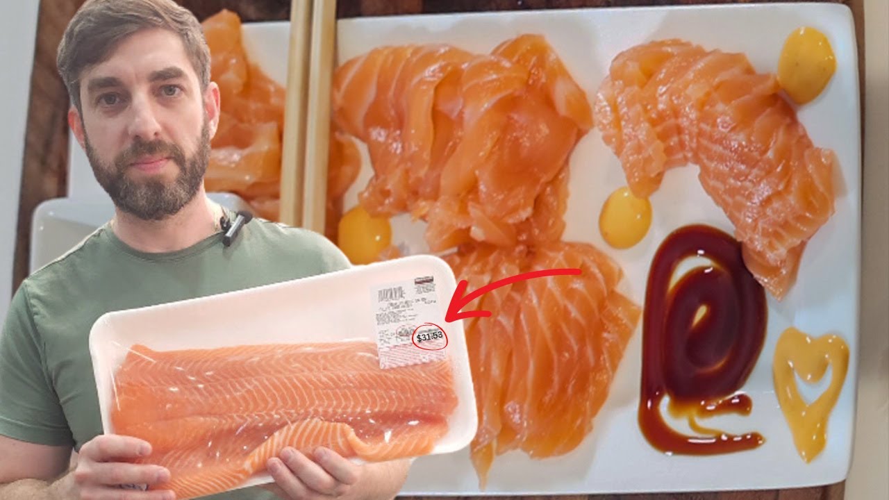 This Costco Salmon Hack saved me $1000 on Sushi - YouTube