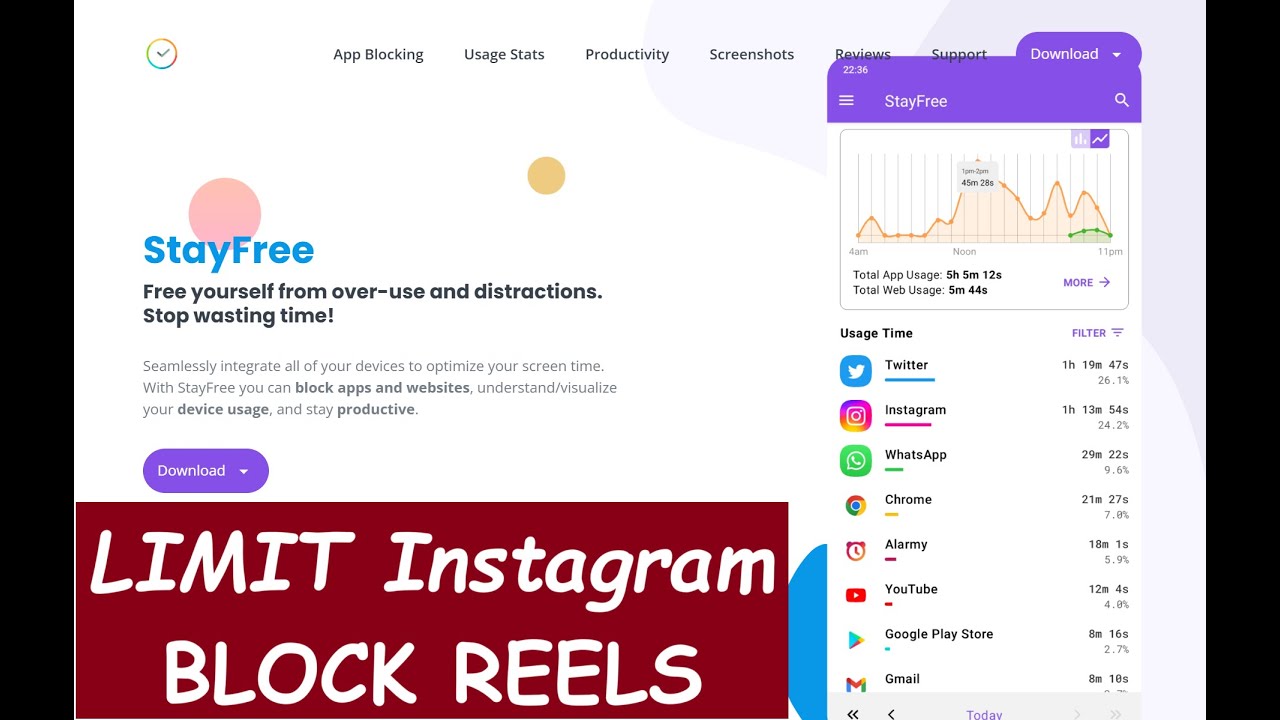 StayFree App Review: How It Helped Me Break My Instagram Reels ...