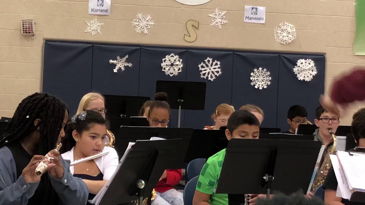 Last elementary winter program - YouTube