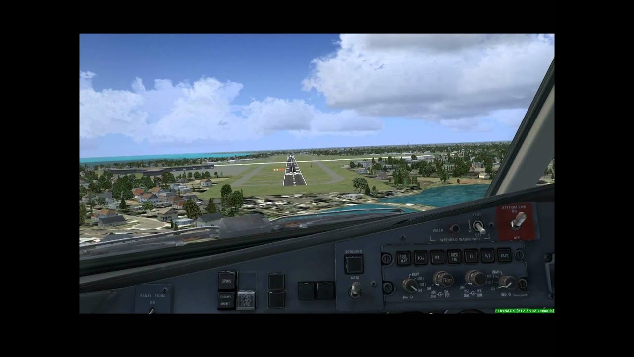 PMDG JS41 landing at KSRQ - YouTube