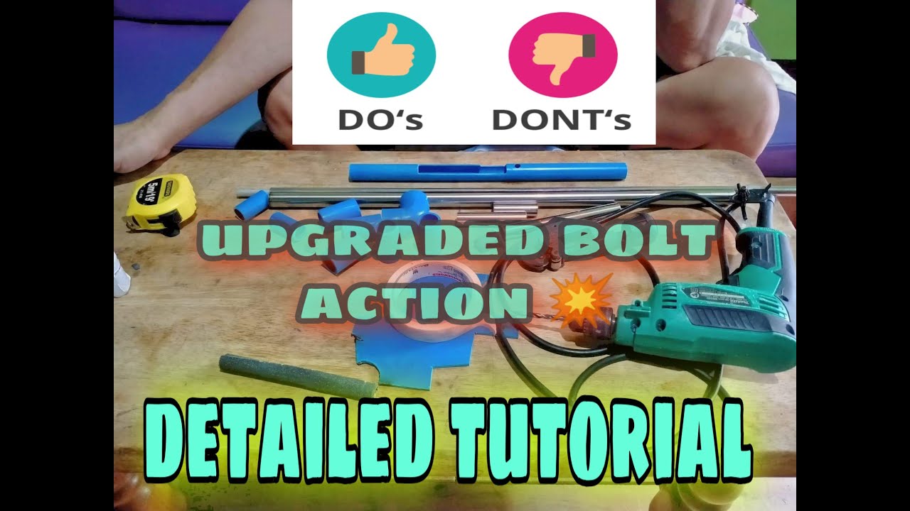 DETAILED TUTORIAL: UPGRADED BOLT ACTION 💯 - YouTube