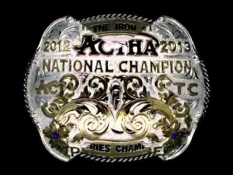 Mollys Custom Silver - Trophy Buckles - YouTube