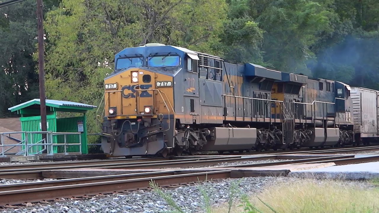 CSX Tropicana Juice Train In St Denis - YouTube