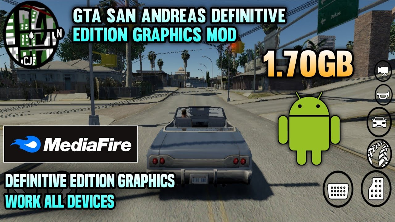 GTA San Andreas Definitive Edition Graphics Mod Android Download | GTA San Andreas Graphics Mod ...