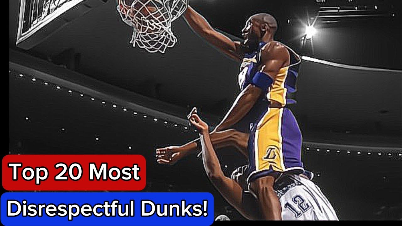 Top 20 Most Disrespectful DUNKS You MUST See! - YouTube