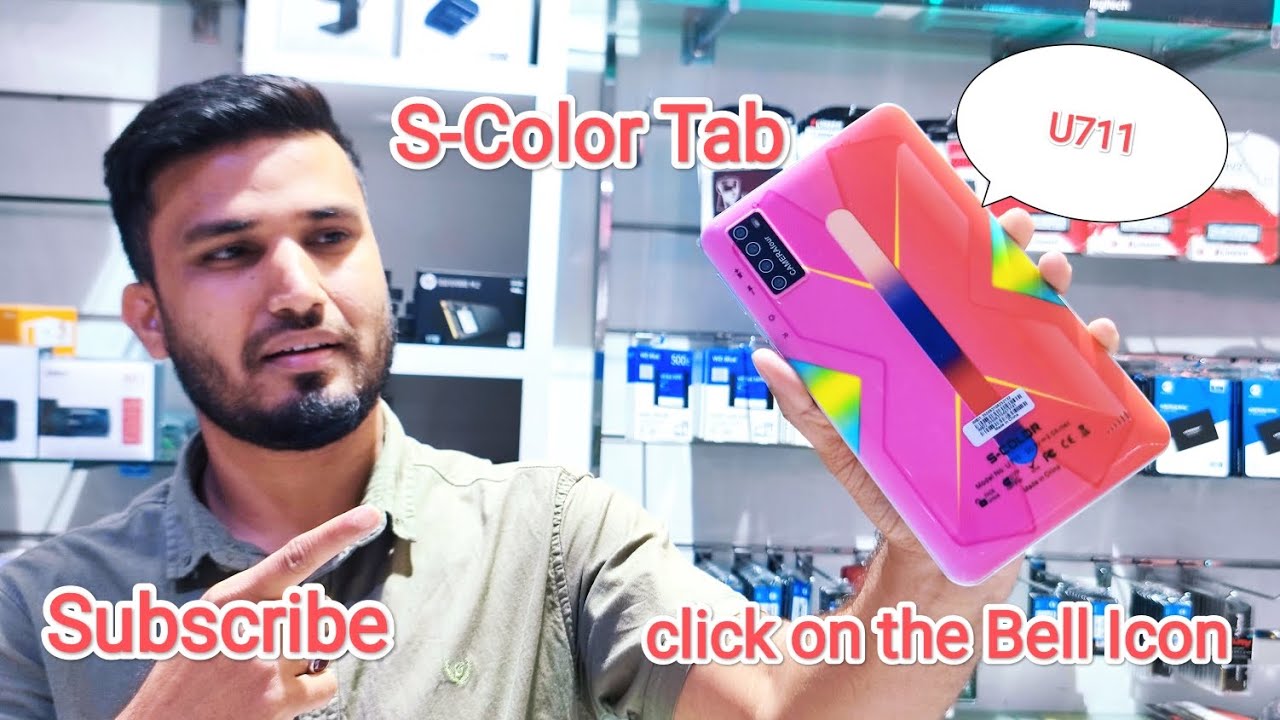 S-Color Tab U711 unboxing - YouTube