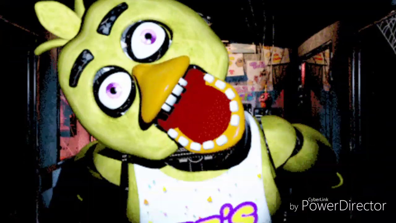 All chicas sing the fnaf song 1234 - YouTube