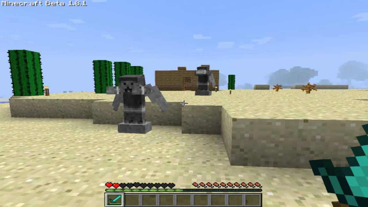 Minecraft: Weeping Angels Mod! - YouTube