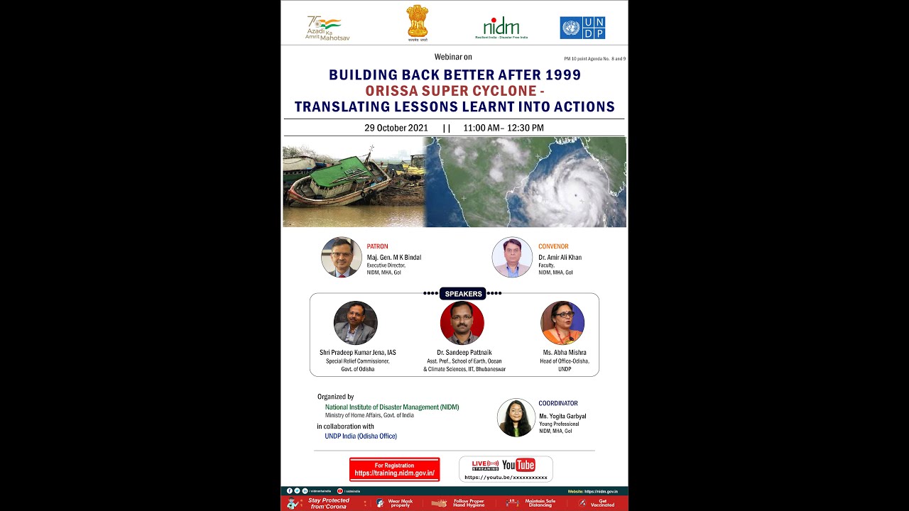 Building Back Better after 1999 Orissa Super Cyclone -Translating ...