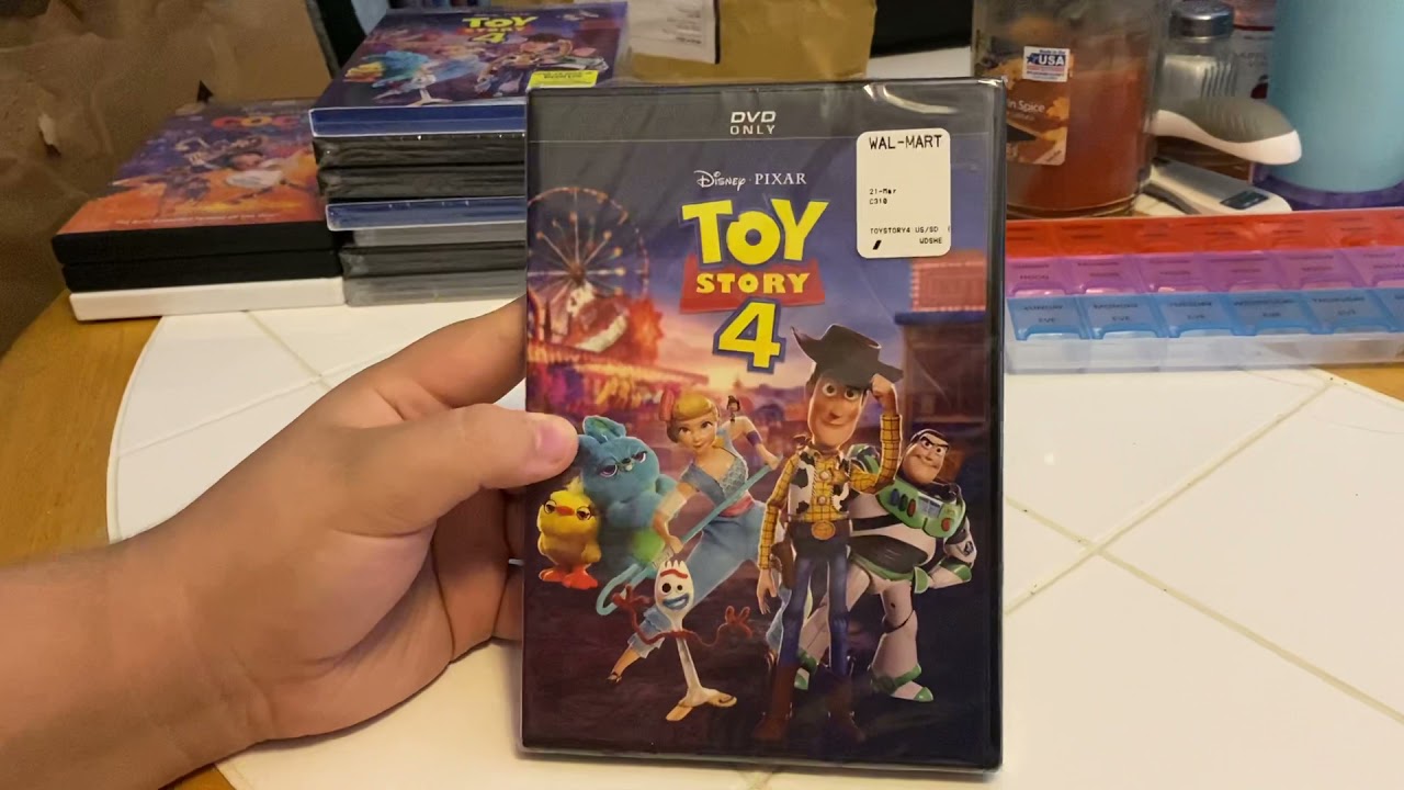 Toy Story 4 DVD Unboxing - YouTube