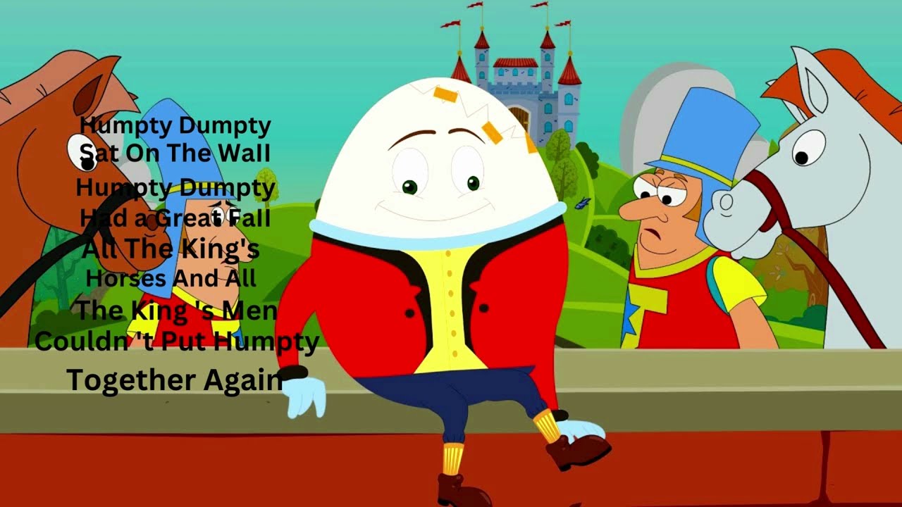 Humpty Dumpty | Poem Nursery Rhymes | For Kids - YouTube
