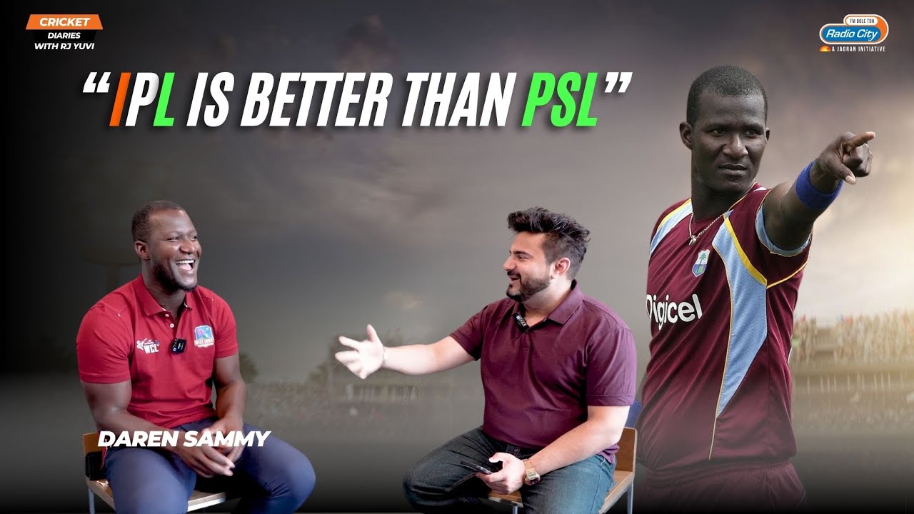 Which is Better IPL or PSL? Cricket Diaries with RJ Yuvi ft. Darren ...