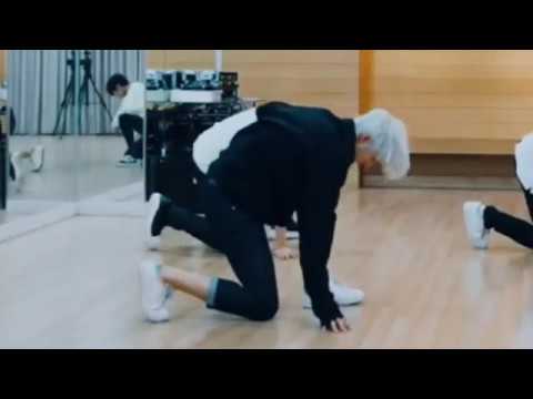 every monsta x dance practice but this time it's minhyuk who is always on the floor