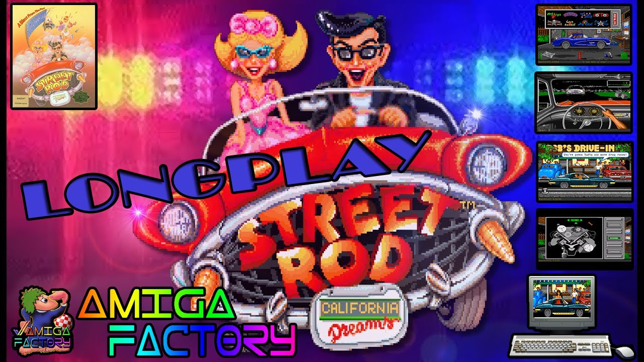 Longplay Street Rod - AMIGA - 720 Comentado - YouTube