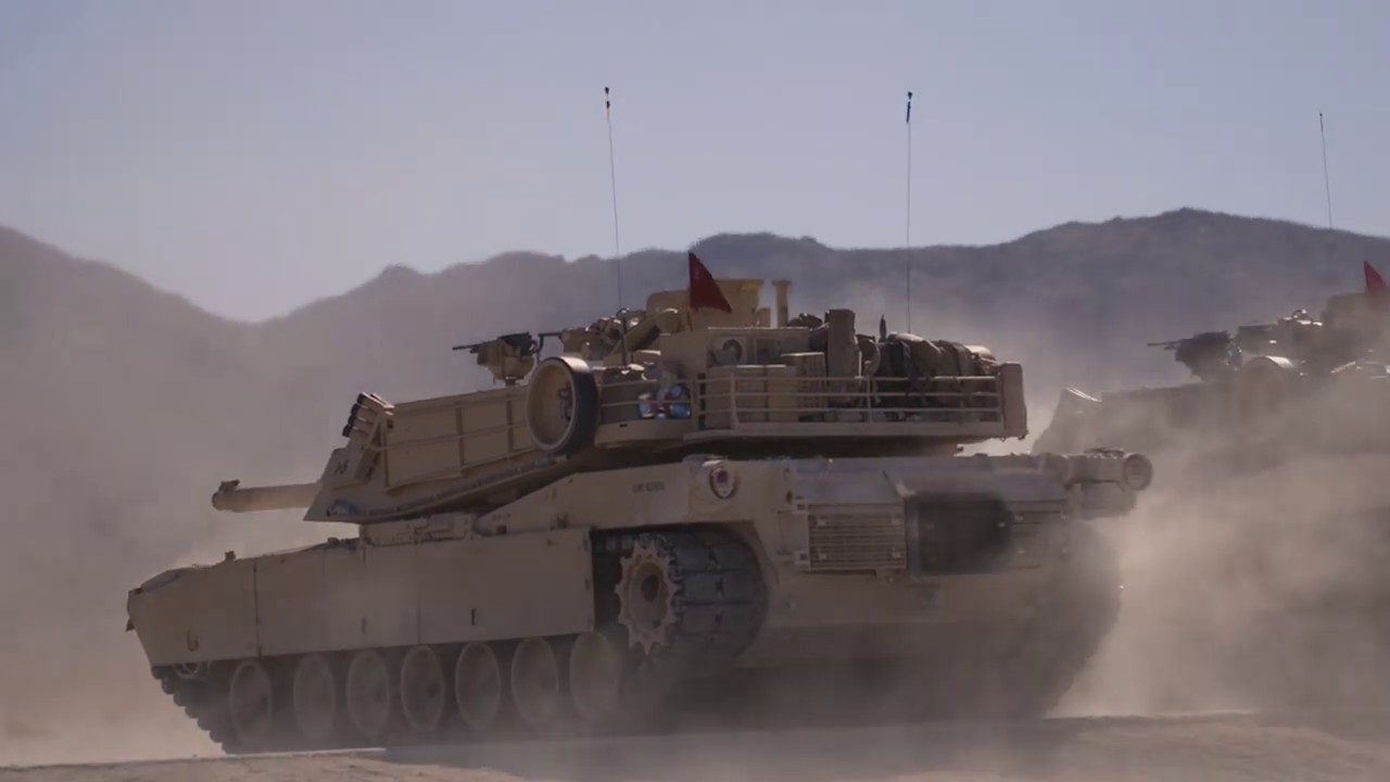 Marines conduct M1A1 Abrams battlesight zero exercise during ITX 4-19 ...