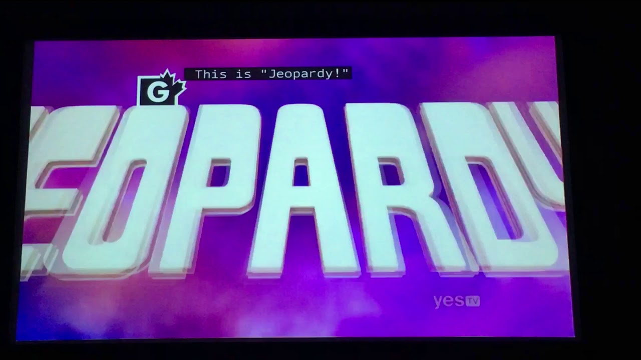 Jeopardy, intro (10/23/19) - YouTube