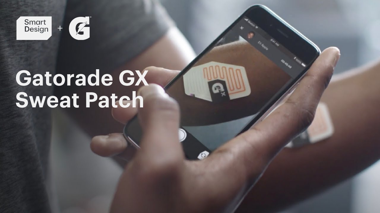 Gatorade Gx Sweat Patch - Smart Design - YouTube