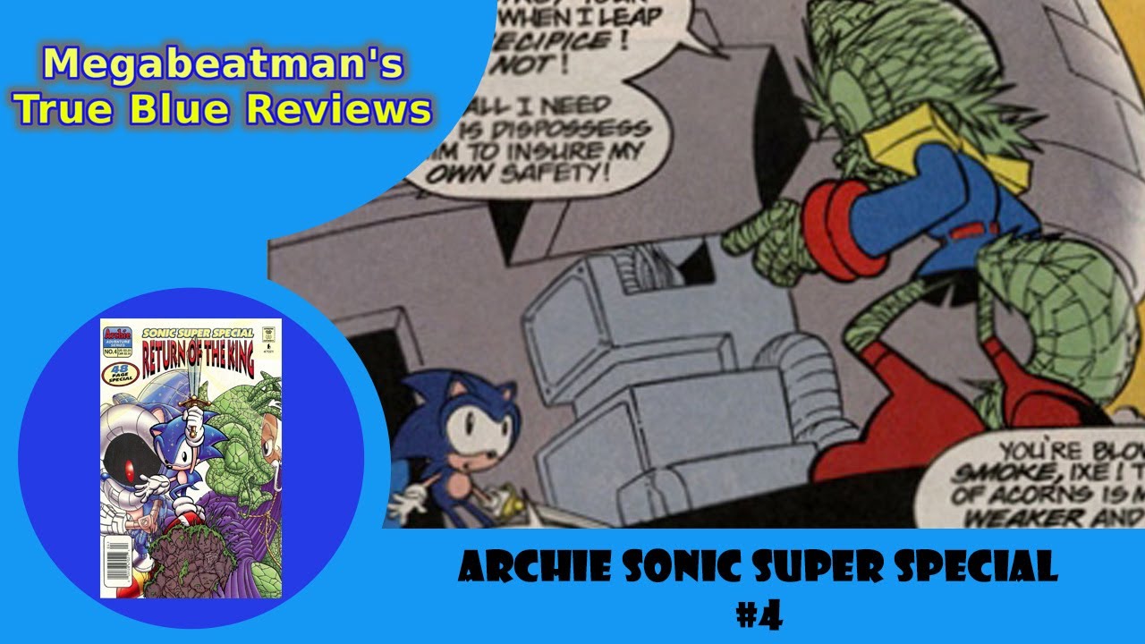 Archie Sonic Super Special #4 | A Comic Review by Megabeatman - YouTube